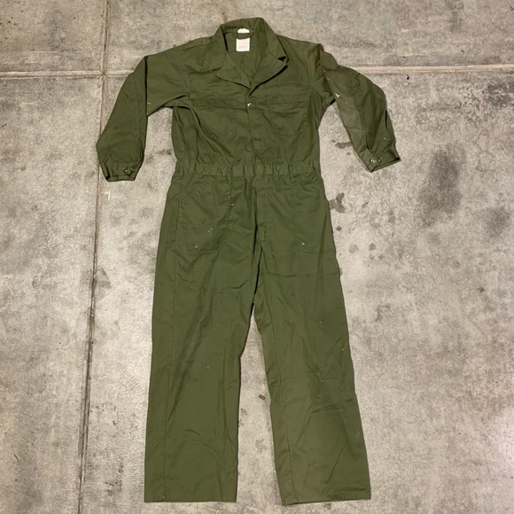 Jackets & Coats | Military Overall Army Coverall Marine Jumpsuit 48 ...